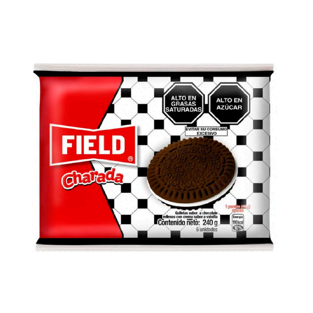 Galletas Field Charada 1 box (28 Packs x 6u x 34g) – Mi Tierra Perú