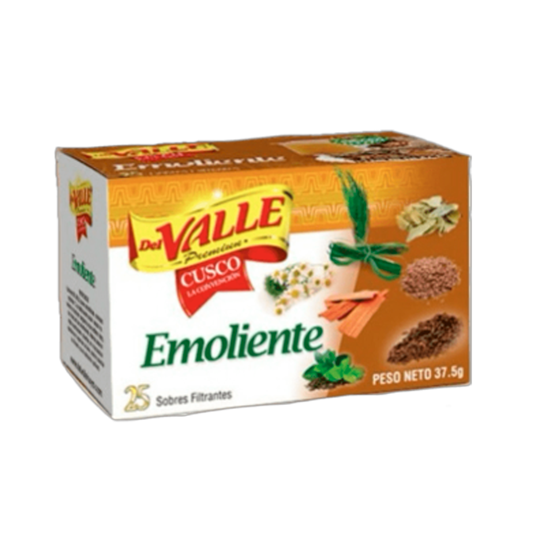 Infunciones Del Valle Emoliente (32 Display x 25u x 25g) – Mi Tierra Perú